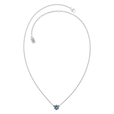 Cherished Birthstone Necklace With Blue Topaz James Avery