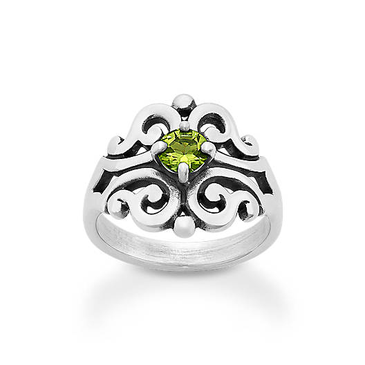 Spanish Lace Ring with Peridot - James Avery Spanish Lace Ring with Peridot - James Avery