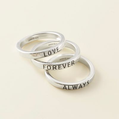 Love Forever Always Ring Set James Avery