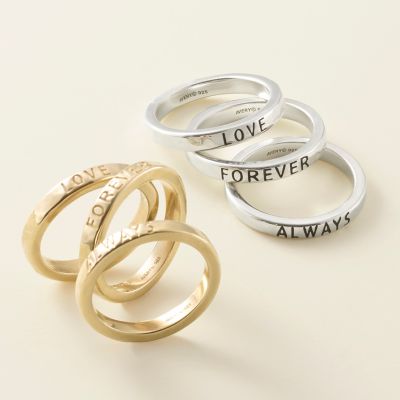 Love Forever Always Ring Set James Avery